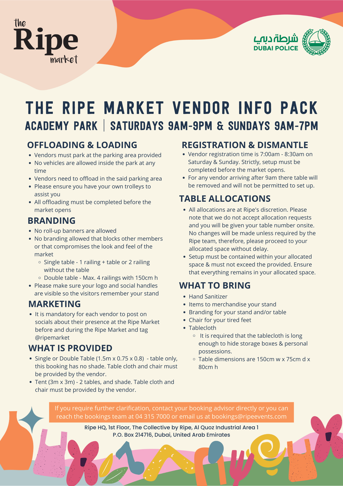 How to become a vendor at the Ripe Market - Ripe Events