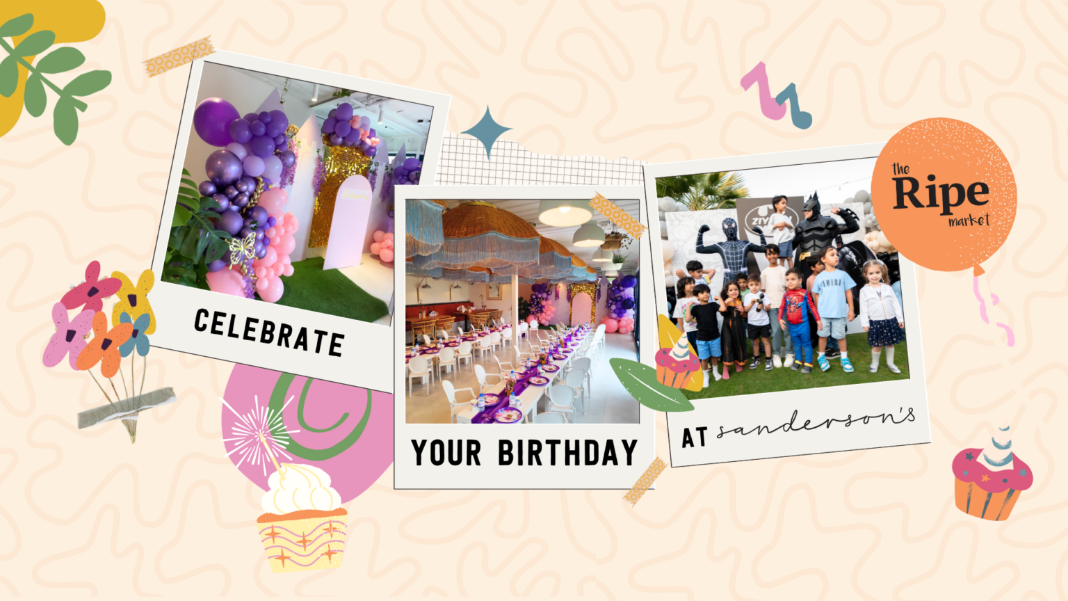 Celebrate your Birthday at the Ripe Market - Ripe Events