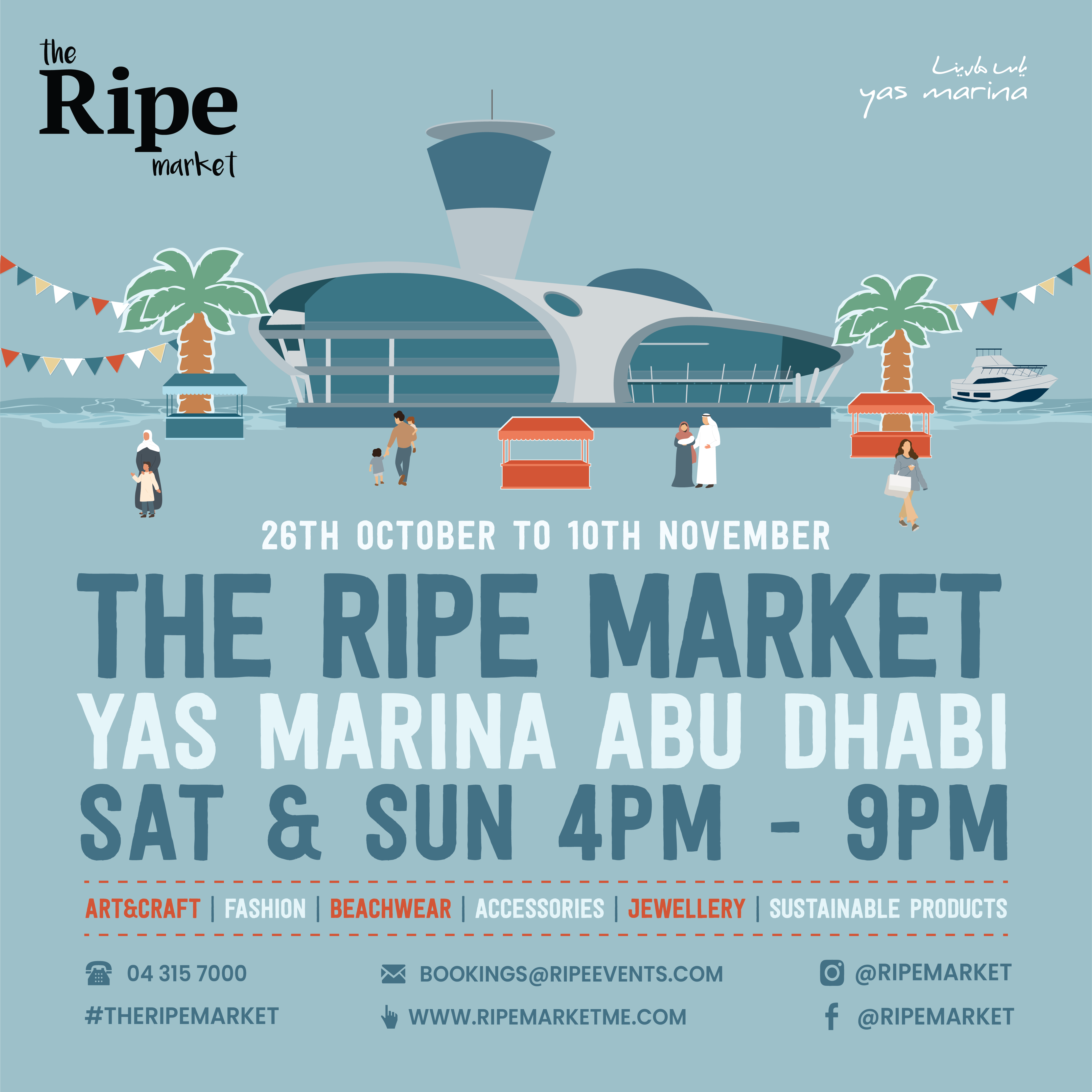 The Ripe Market X Yas Marina Abu Dhabi - Ripe Events