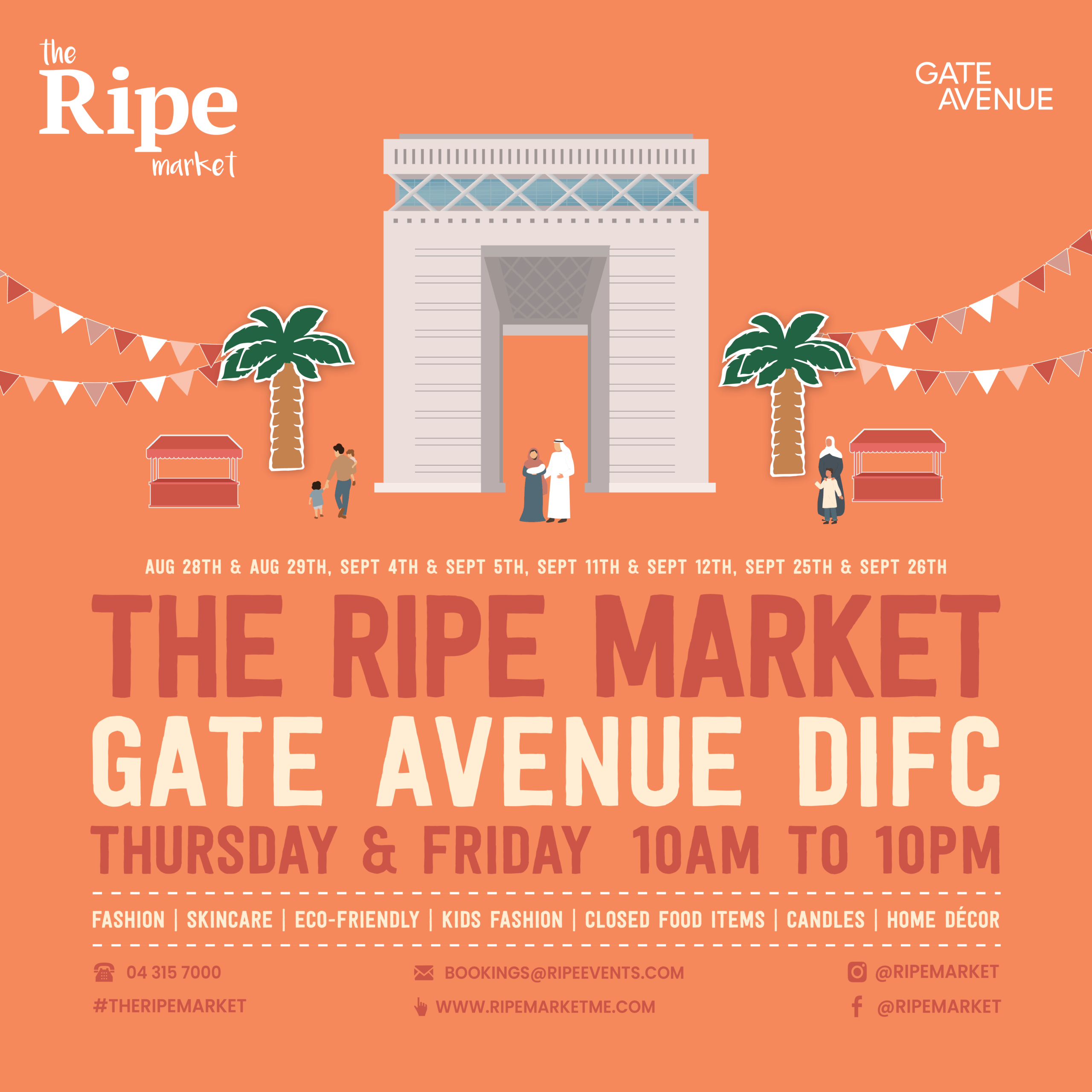 The Ripe Market, Gate Avenue DIFC - Ripe Events